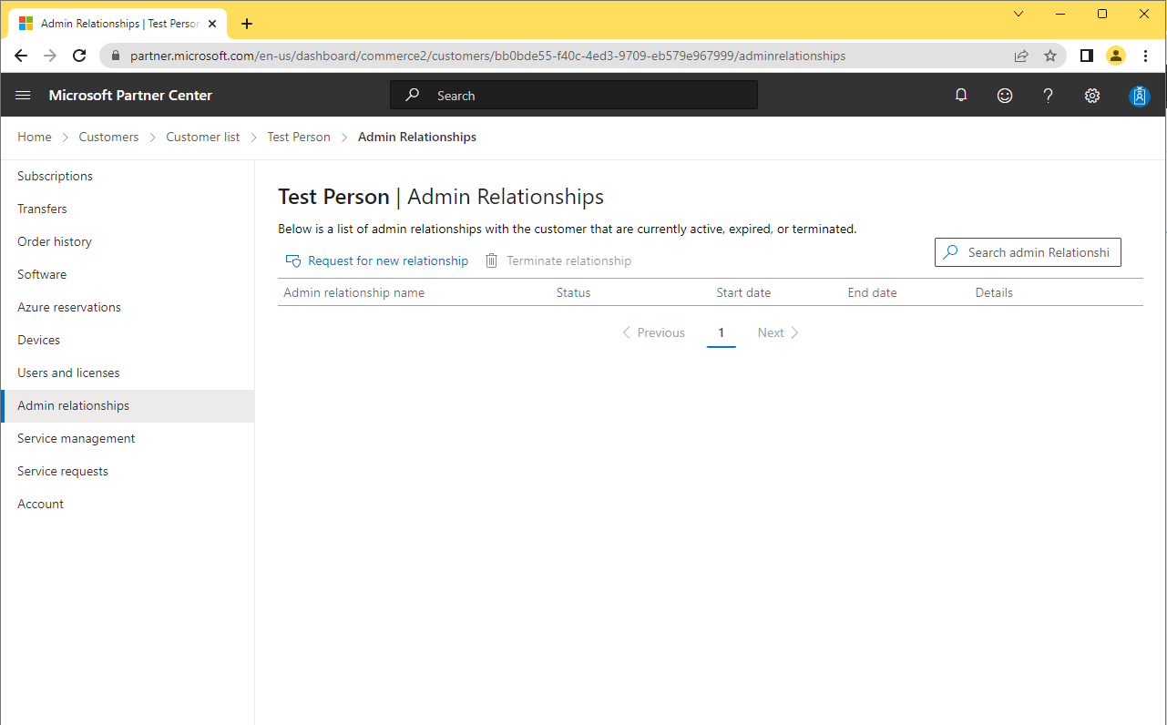 Sådan anmoder du om GDAP-rettigheder fra din CSP
